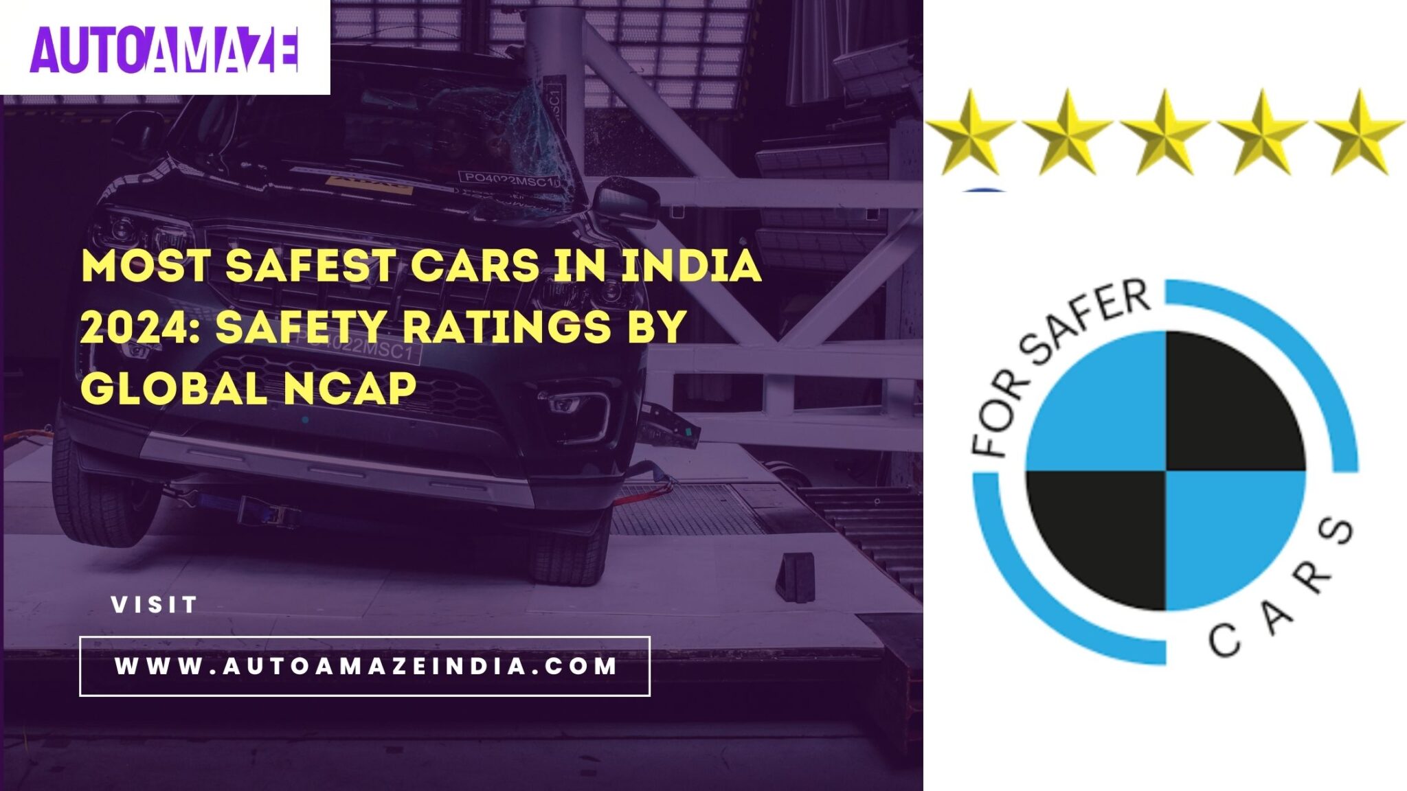 Most Safest Cars in India 2024: Highest Safety Ratings by Global NCAP ...